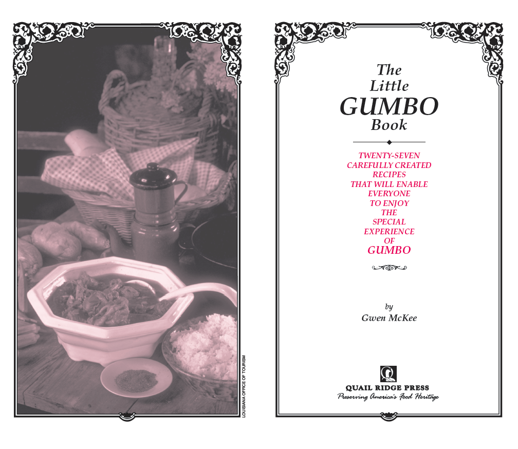 The Little Gumbo Book: Twenty-Seven Carefully Created Recipes That Wil ...